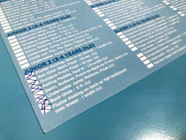 What's in Your Swimming Progress Report And What Does It Mean?